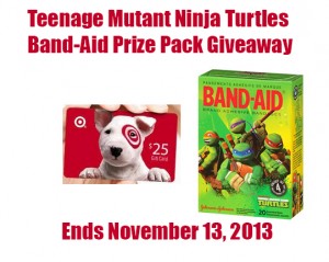 Teenage Mutant Ninja Turtles Band-Aid Prize Pack #Giveaway - Mom's Blog