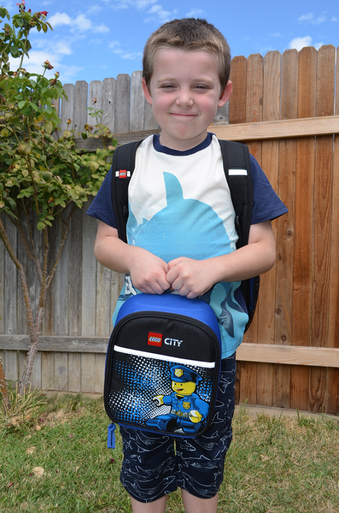 LEGO City Police Break Out Backpack & Lunchbox Review + Giveaway