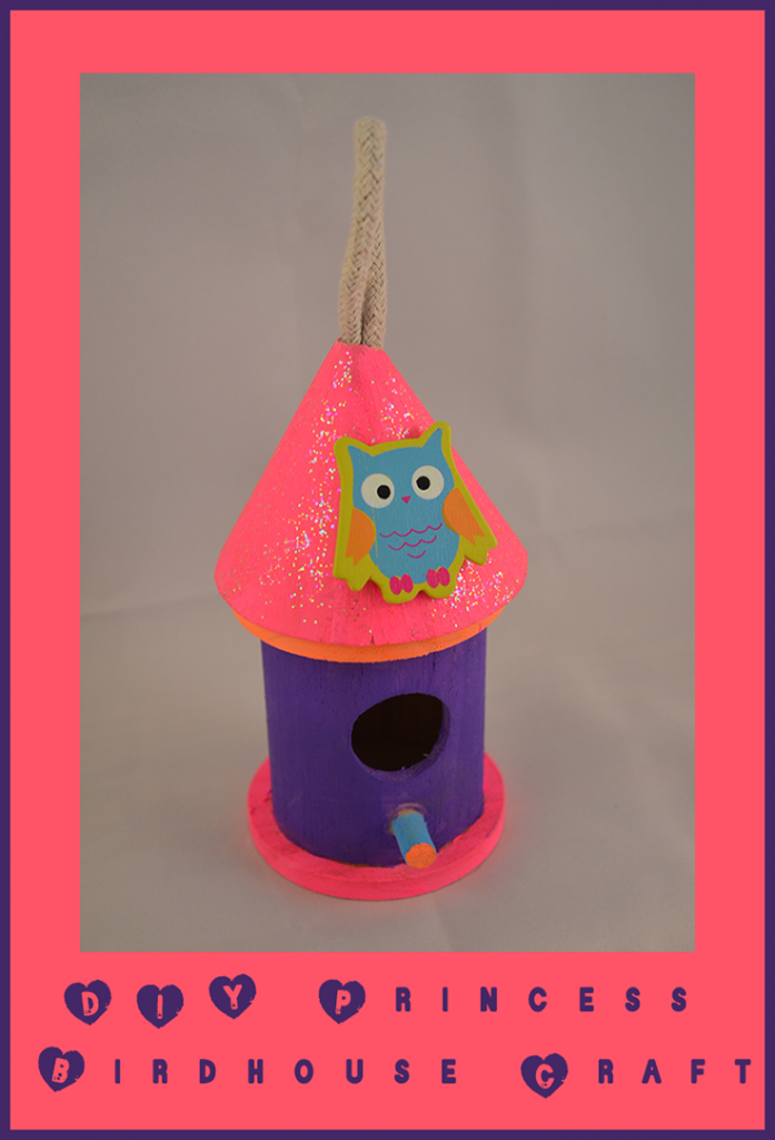 DIY Princess Birdhouse Craft
