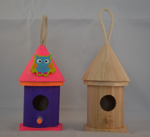 DIY Princess Birdhouse Craft