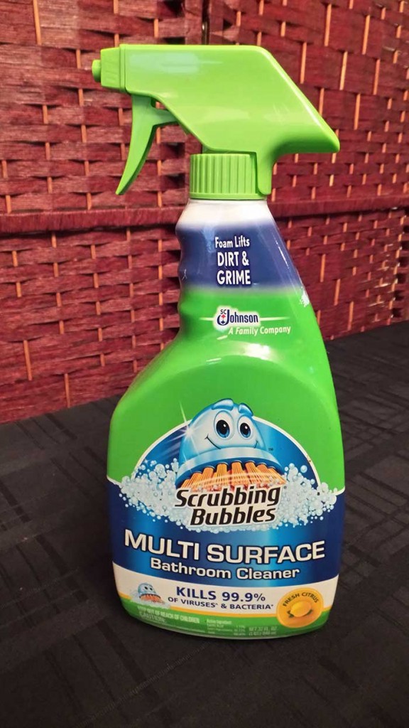 Cleaning Those Tough Bathroom Stains with Scrubbing Bubbles®