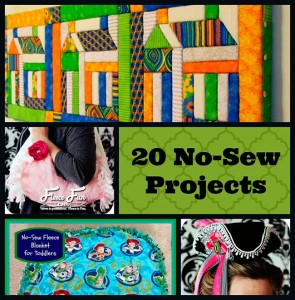 20 Fun & Easy No-Sew Projects
