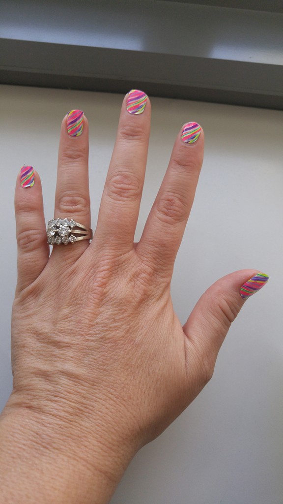 10 Minute Manicure With Kiss Nail Dress