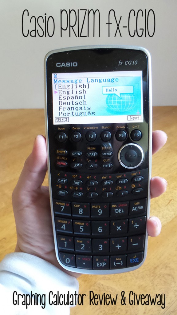 Casio Prizm fx-CG10 Review + Giveaway