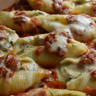 Stuffed Shells With Spinach & Parmigiano Reggiano - Mom's Blog