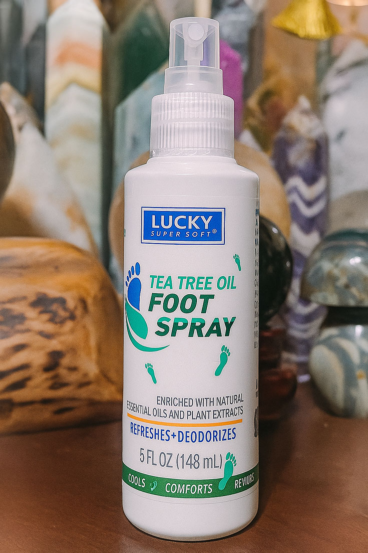 Dollar Tree Review #12 – Lucky Super Soft Tea Tree Oil Foot Spray - Mom ...